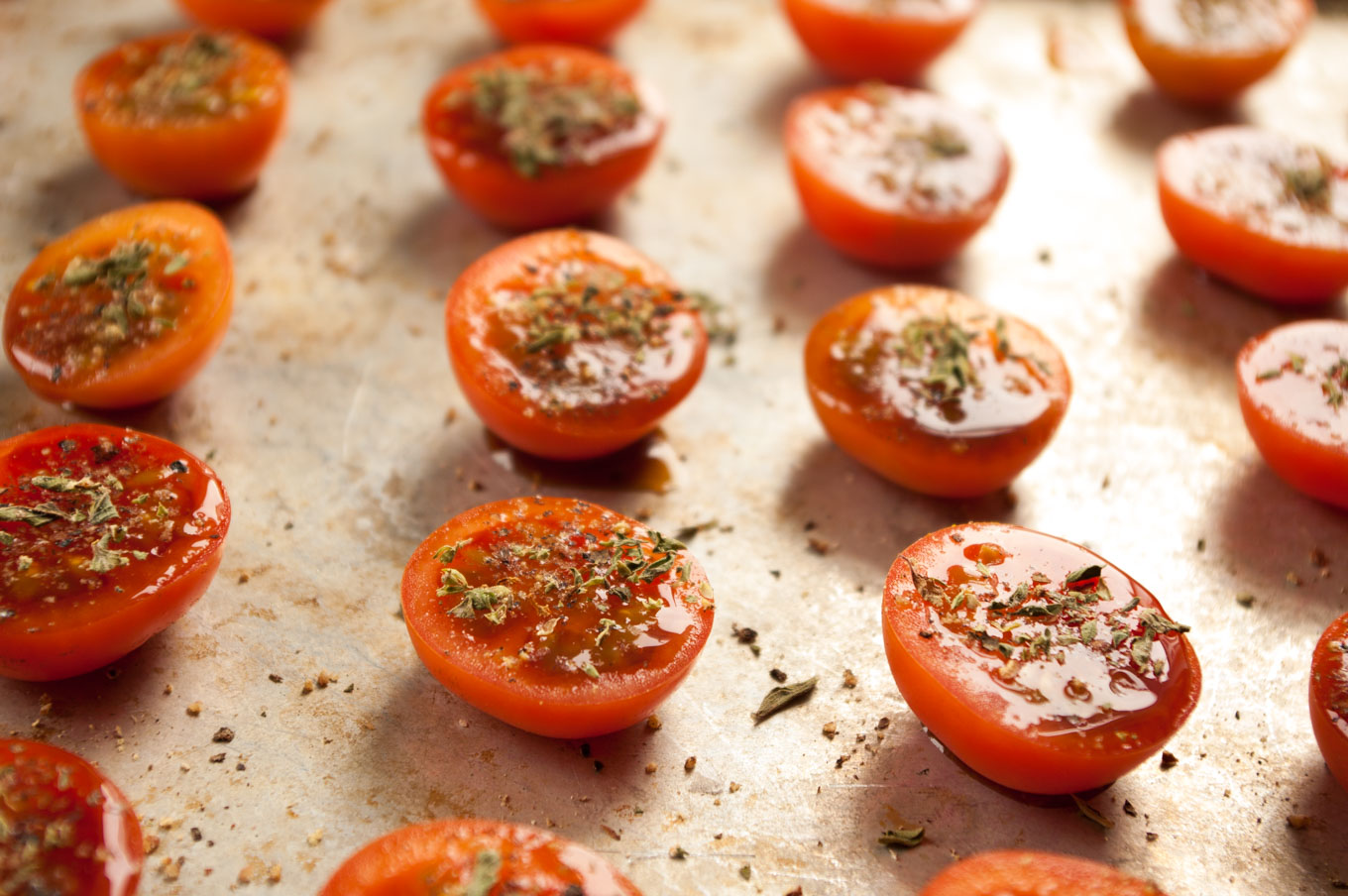 Caprese canapés • Delicious from scratch